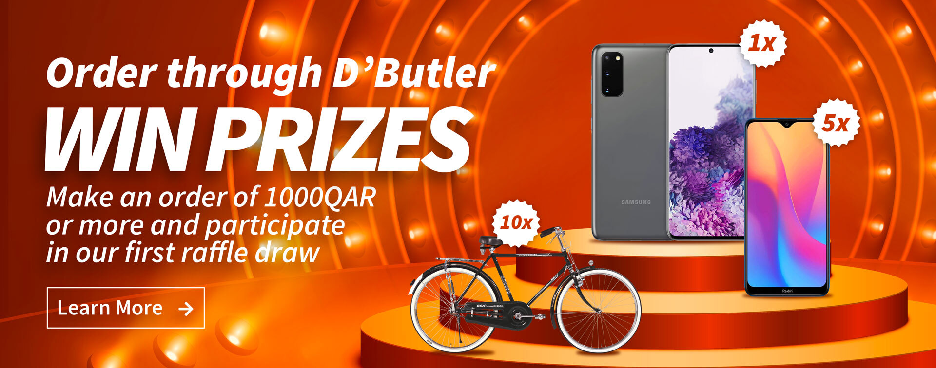 D'Butler raffle draw